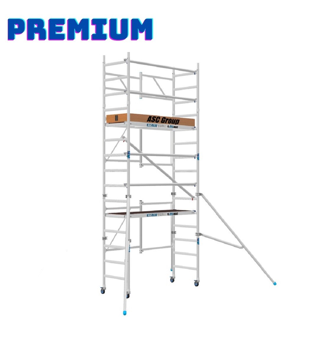 Andamio de Aluminio 5 Metros Plegable - ASC Spain